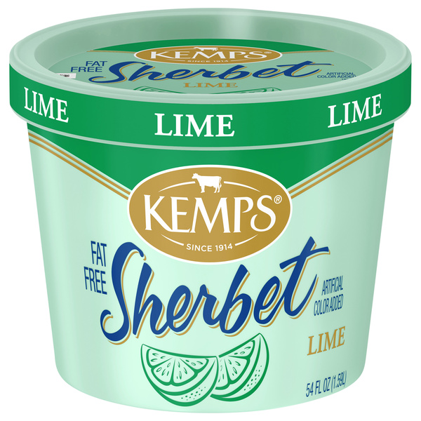 Kemps Fat Free Lime Sherbet 54 fl oz | Hy-Vee Aisles Online Grocery ...