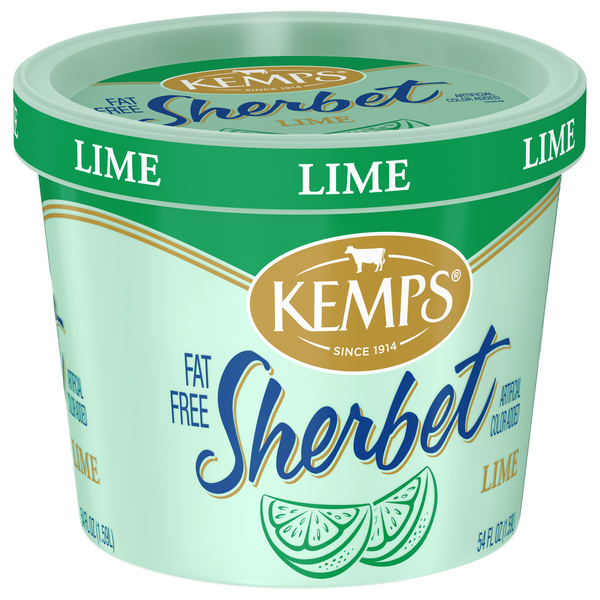 Kemps Fat Free Lime Sherbet 54 fl oz | Hy-Vee Aisles Online Grocery ...