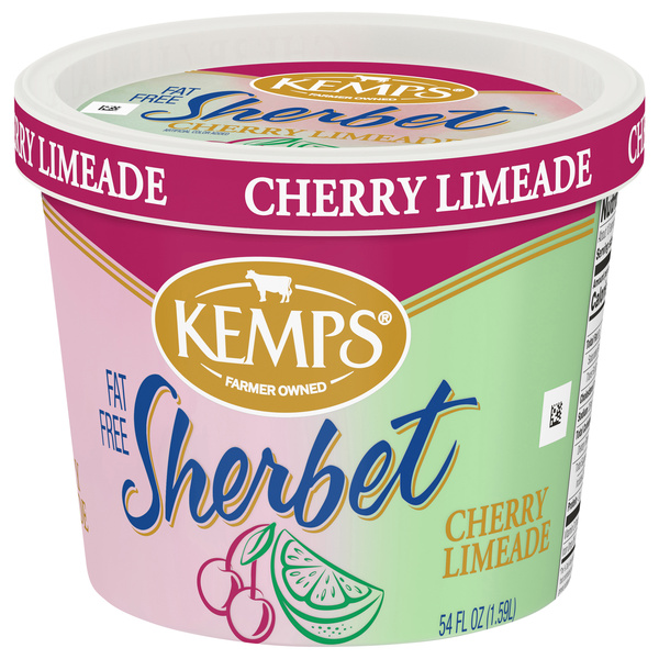 Kemps Fat Free Cherry Limeade Sherbet 54 fl oz | Hy-Vee Aisles Online ...