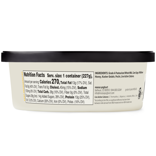 Noosa Honey Yoghurt, 8 oz | Hy-Vee Aisles Online Grocery Shopping