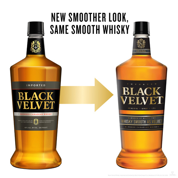 Black Velvet Canadian Whisky Aged 3 Years | Hy-Vee Aisles Online ...