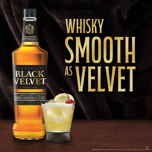 Black Velvet Canadian Whisky Aged 3 Years | Hy-Vee Aisles Online ...