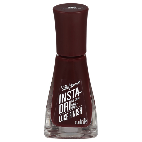 Sally Hansen 398 Pomp & Plum Luxe Finish Insta Dri Nail Color 0.31 fl ...