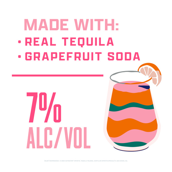 Cutwater Tequila Paloma 355 ml Can | Hy-Vee Aisles Online Grocery Shopping