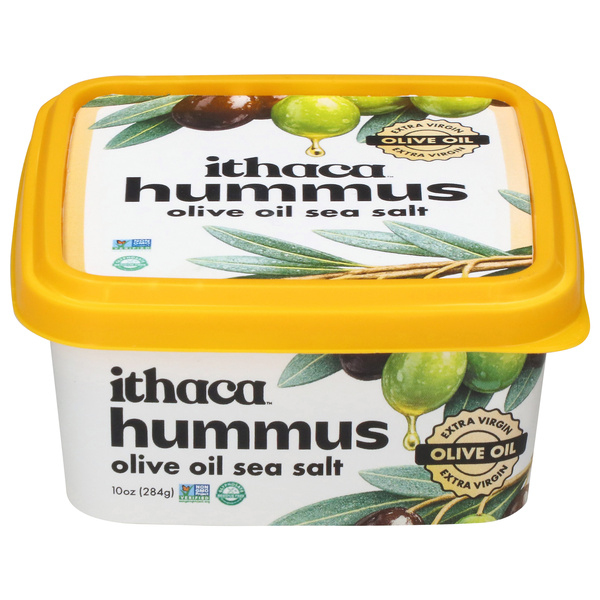 Ithaca Olive Oil Sea Salt Hummus 10 oz | Hy-Vee Aisles Online Grocery ...